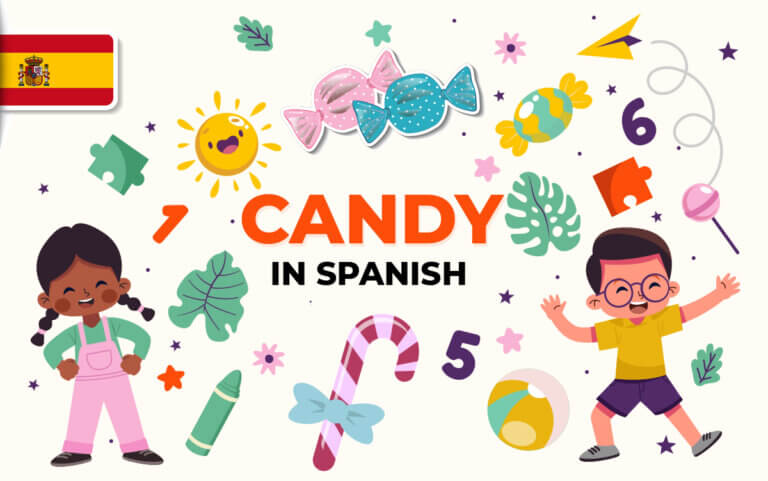 Different ways of expressing Candy in Spanish - Language Throne
