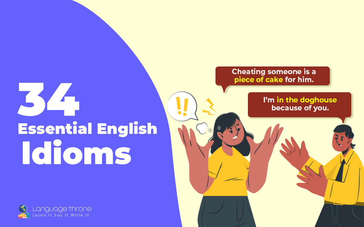 Exploring 34 Essential English Idioms for Enhanced Fluency - Language ...